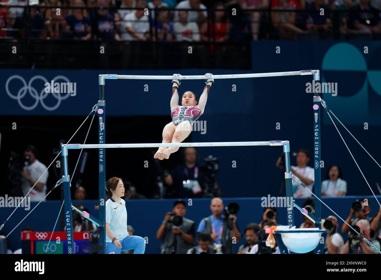 Paris, France. 1st Aug, 2024. Rina Kishi (JPN) Gymnastics - Artistic : Women's Individual All ...
