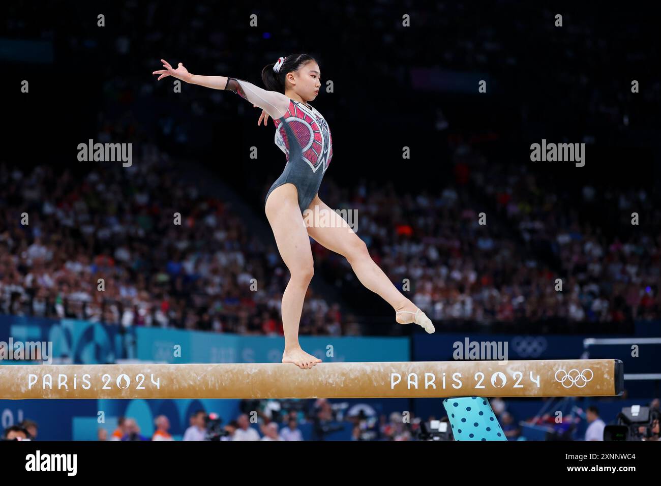 Paris, France. 1st Aug, 2024. Rina Kishi (JPN) Gymnastics - Artistic : Women's Individual All ...
