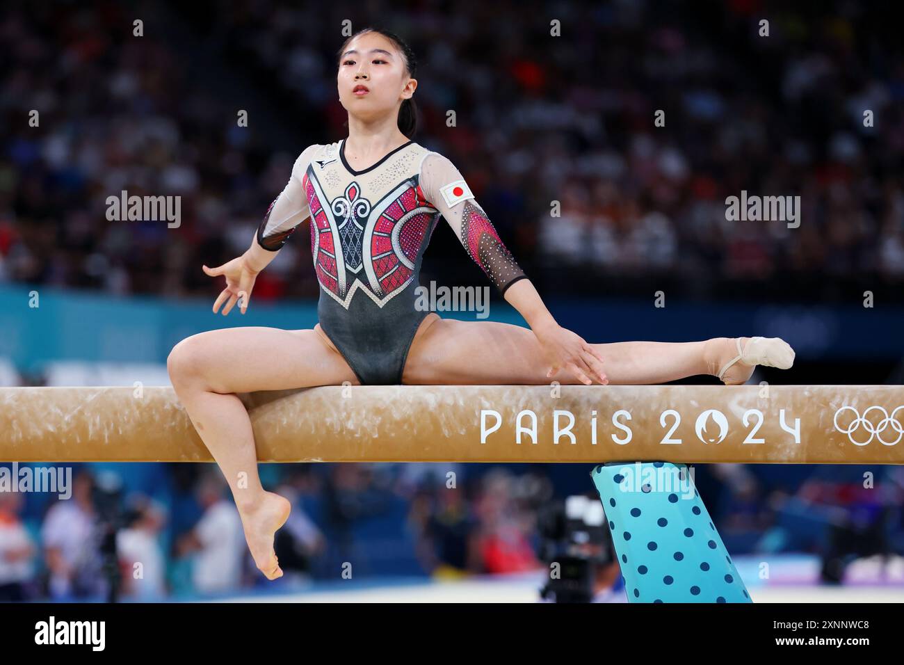 Paris, France. 1st Aug, 2024. Rina Kishi (JPN) Gymnastics - Artistic : Women's Individual All ...