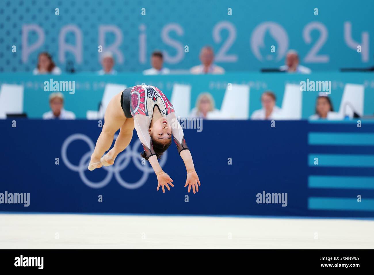 Paris, France. 1st Aug, 2024. Rina Kishi (JPN) Gymnastics - Artistic : Women's Individual All ...