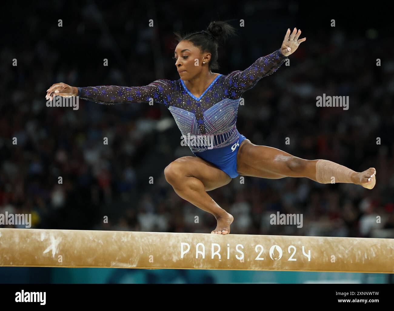 Paris, Ile de France, France. 1st Aug, 2024. Simone Biles (USA ...