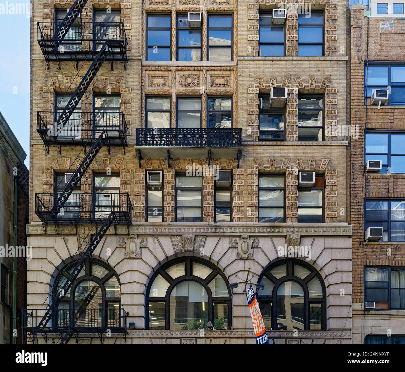 119 West 23rd Street, an 1897 loft building of brick and terra cotta on ...