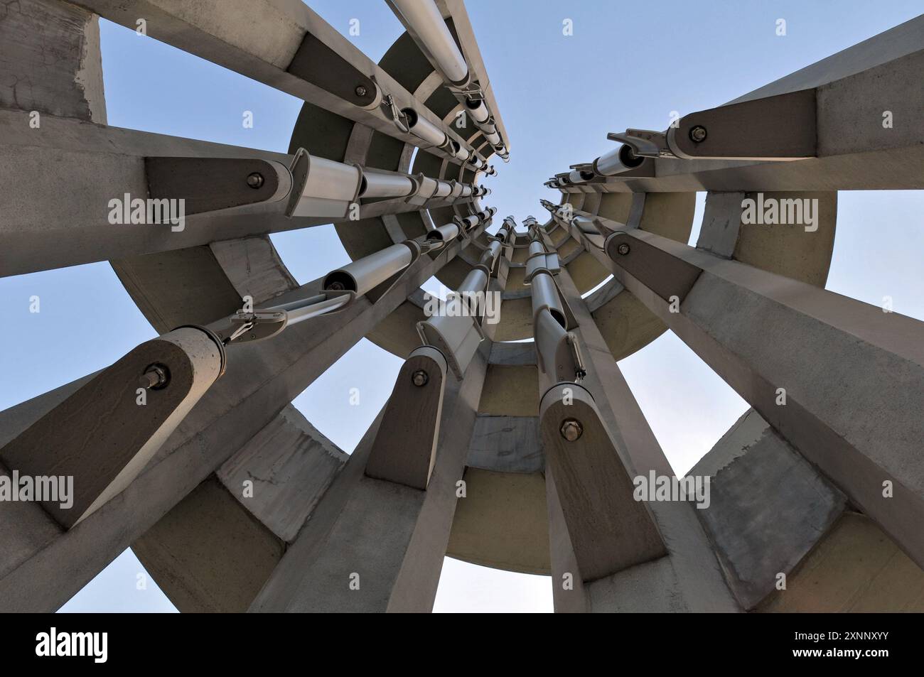 The Tower of Voices at the Flight 93 National Memorial in Pennsylvania ...