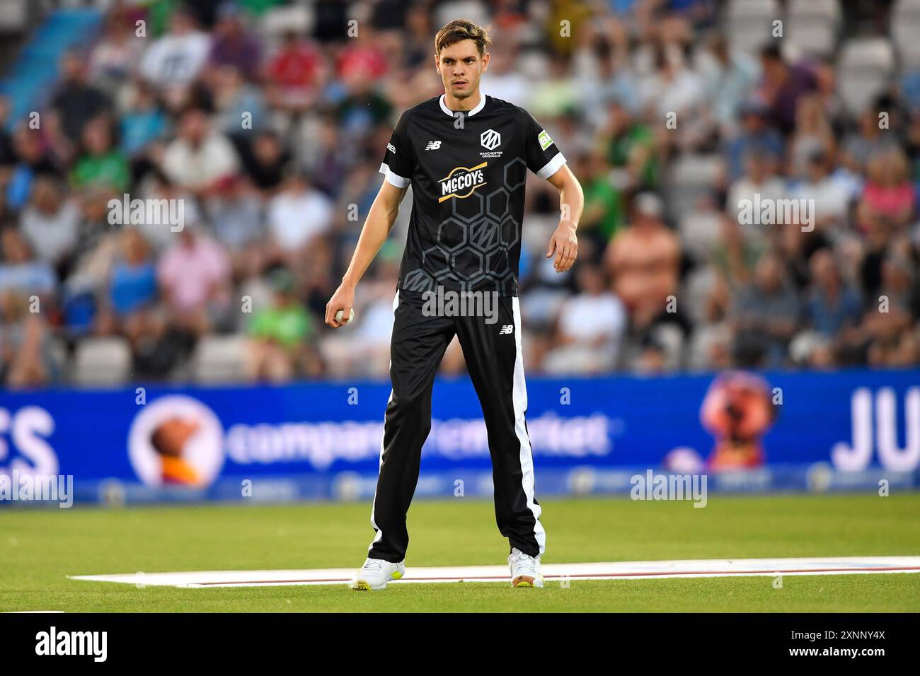 Southampton, UK. 01 August 2024. Scott Currie of Manchester Originals ...