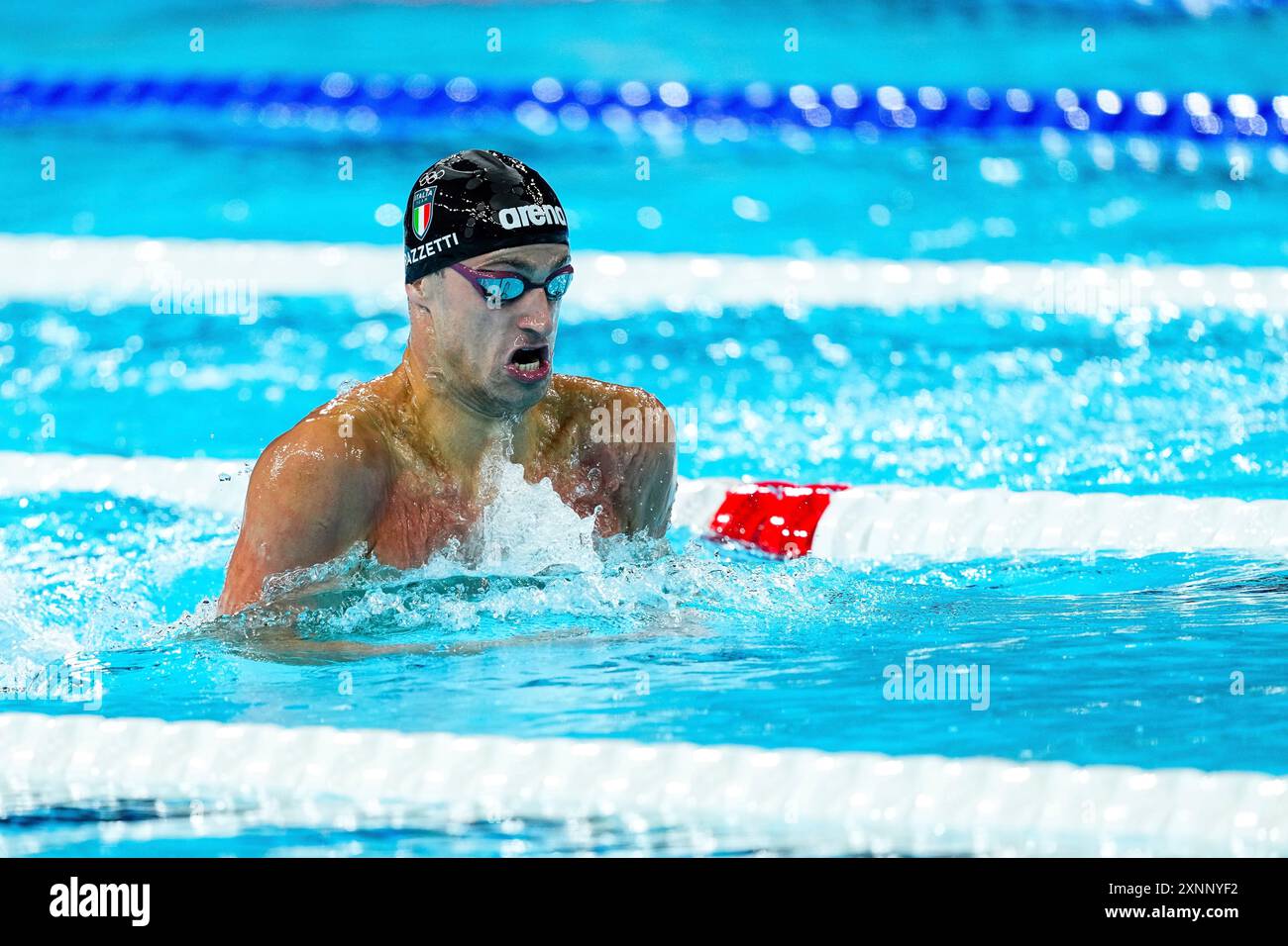Alberto Razzetti of Italy competes during Men's 200m Individual Medley ...