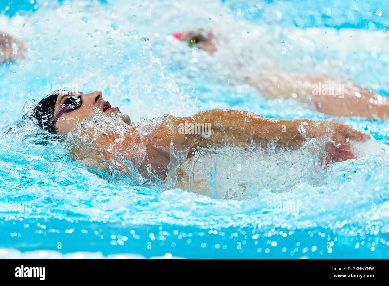 Alberto Razzetti of Italy competes during Men's 200m Individual Medley ...