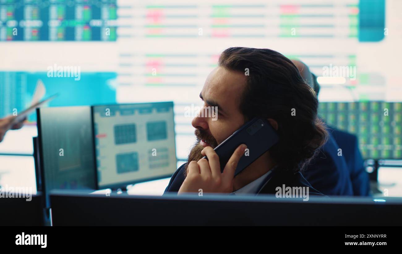 Corporate finance officer works hi-res stock photography and images - Alamy