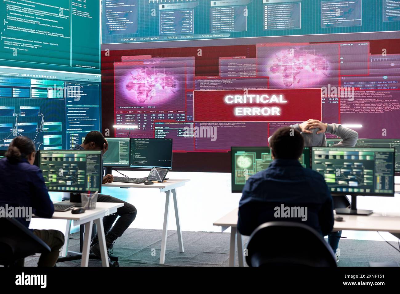 Cybersecurity incident office hi-res stock photography and images - Alamy