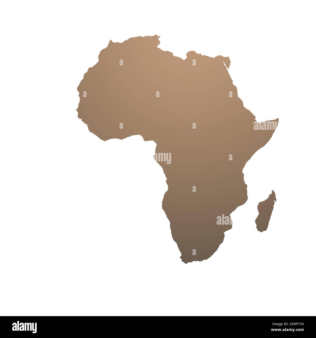 Map of Africa, sign silhouette. World Map Globe. Vector Illustration ...