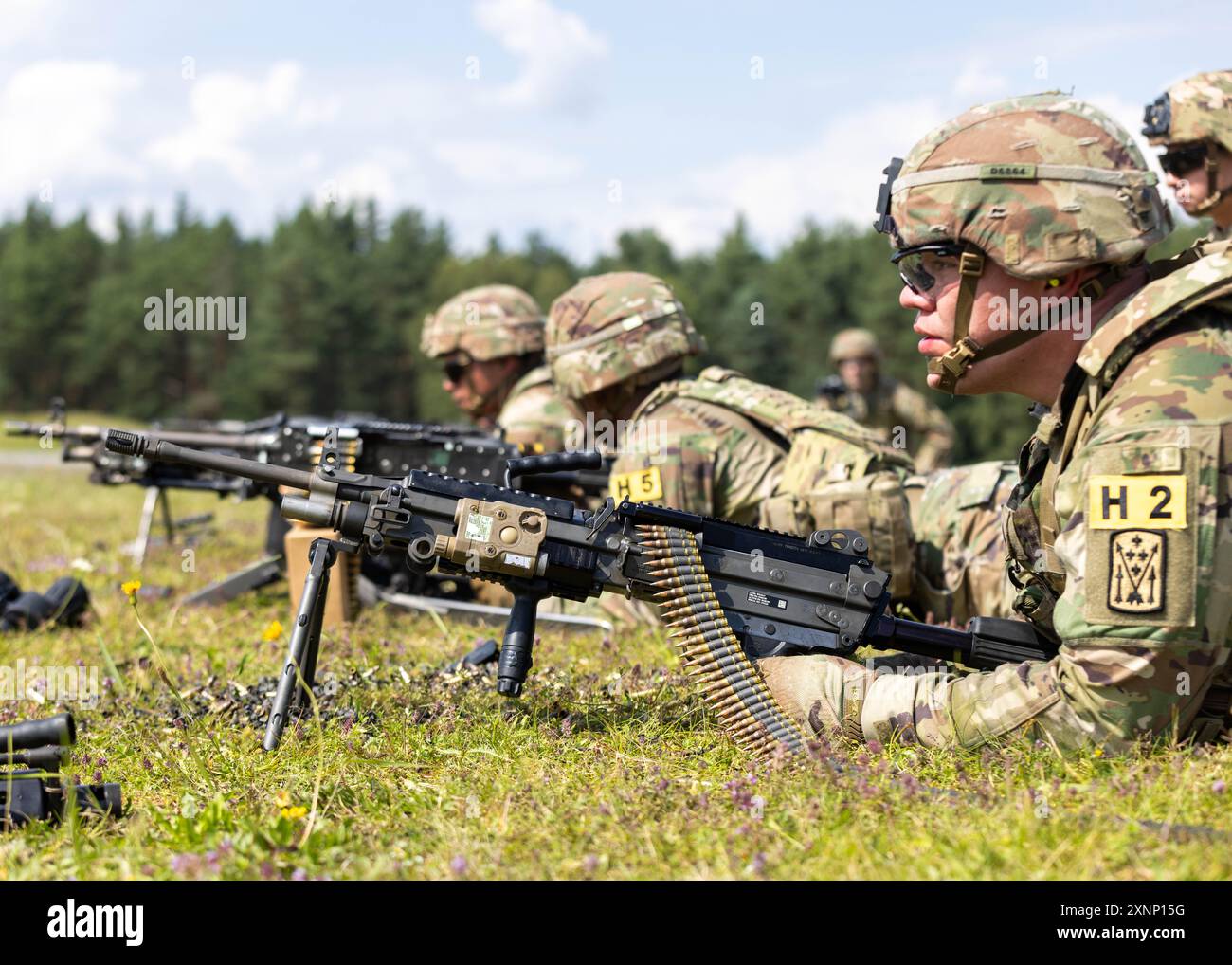 U.S. Soldiers, assigned to the 10th Army Air and Missile Defense ...