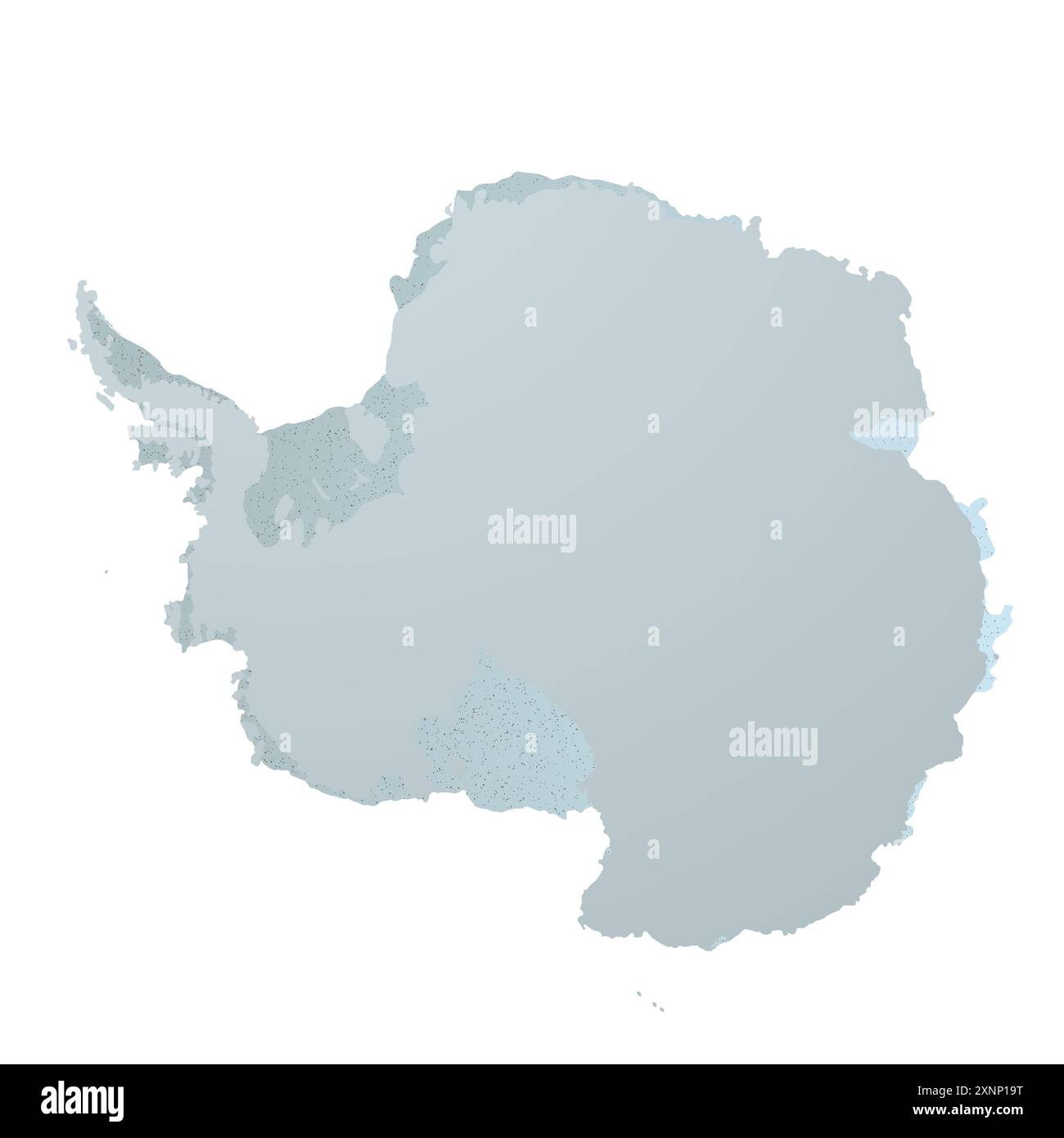 Map of Antarctica, sign silhouette. World Map Globe. Vector ...