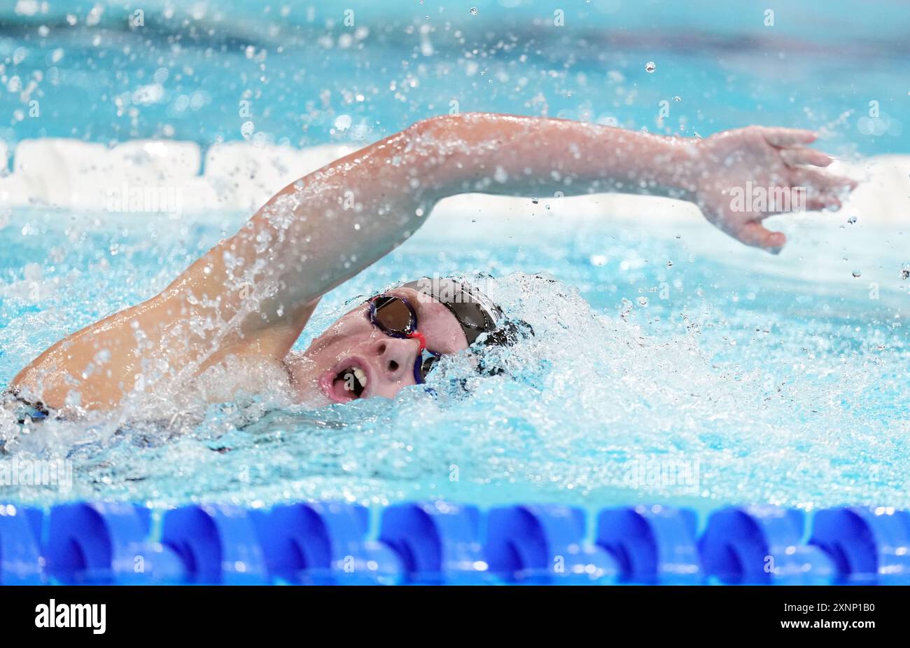 Paris, France. 1st Aug, 2024. Erin Gemmell of team USA competes during ...