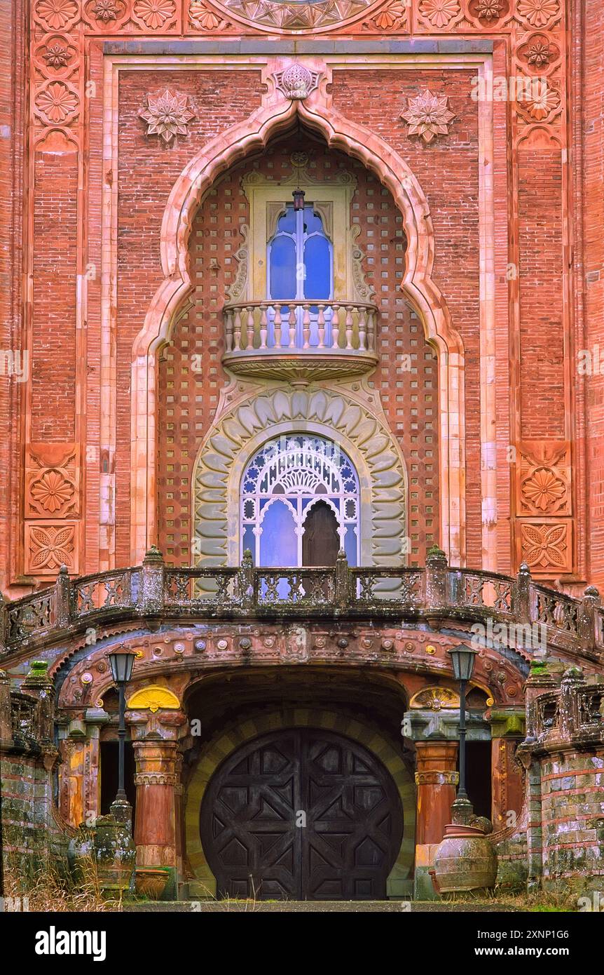 Castle of Sammezzano, Tuscany, Italy. Renaissance villa in Moorish ...