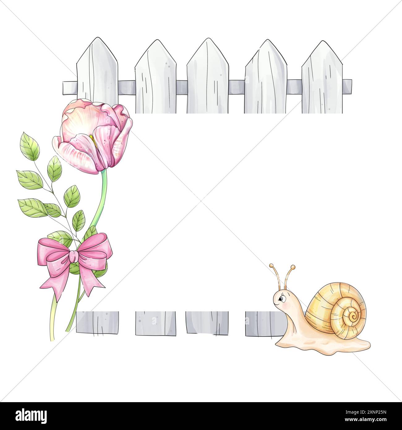 Landscaping Border Design Sketch