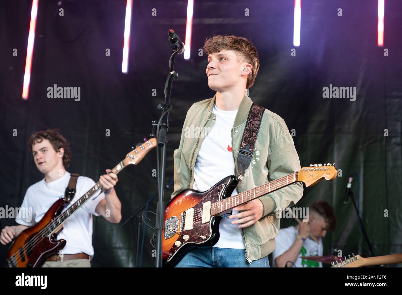 Ben Walker Performing at TRNSMT 2024 Glasgow Green 12th July 2024 Stock ...
