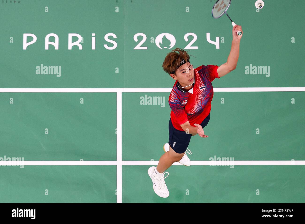 Paris, France. 1st Aug, 2024. Supanida Katethong of Thailand returns ...