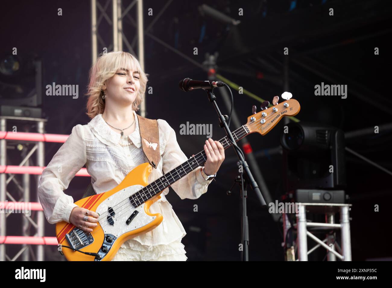Nieve Ella performing at TRNSMT 2024 Glasgow Green 12th July 2024 Stock ...