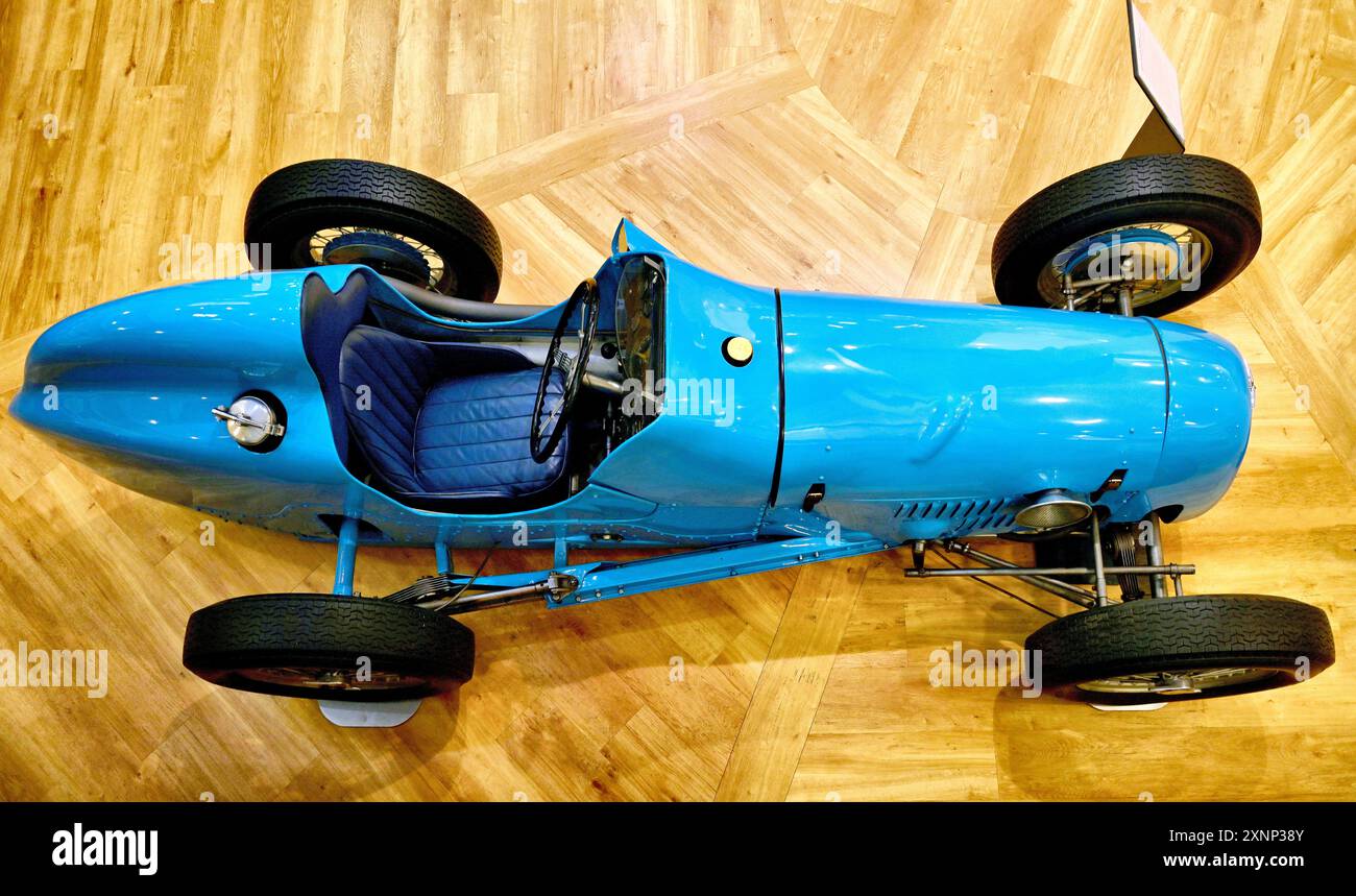 British Motor Museum Gaydon a lovely 1930s blue Austin 7 racing car ...