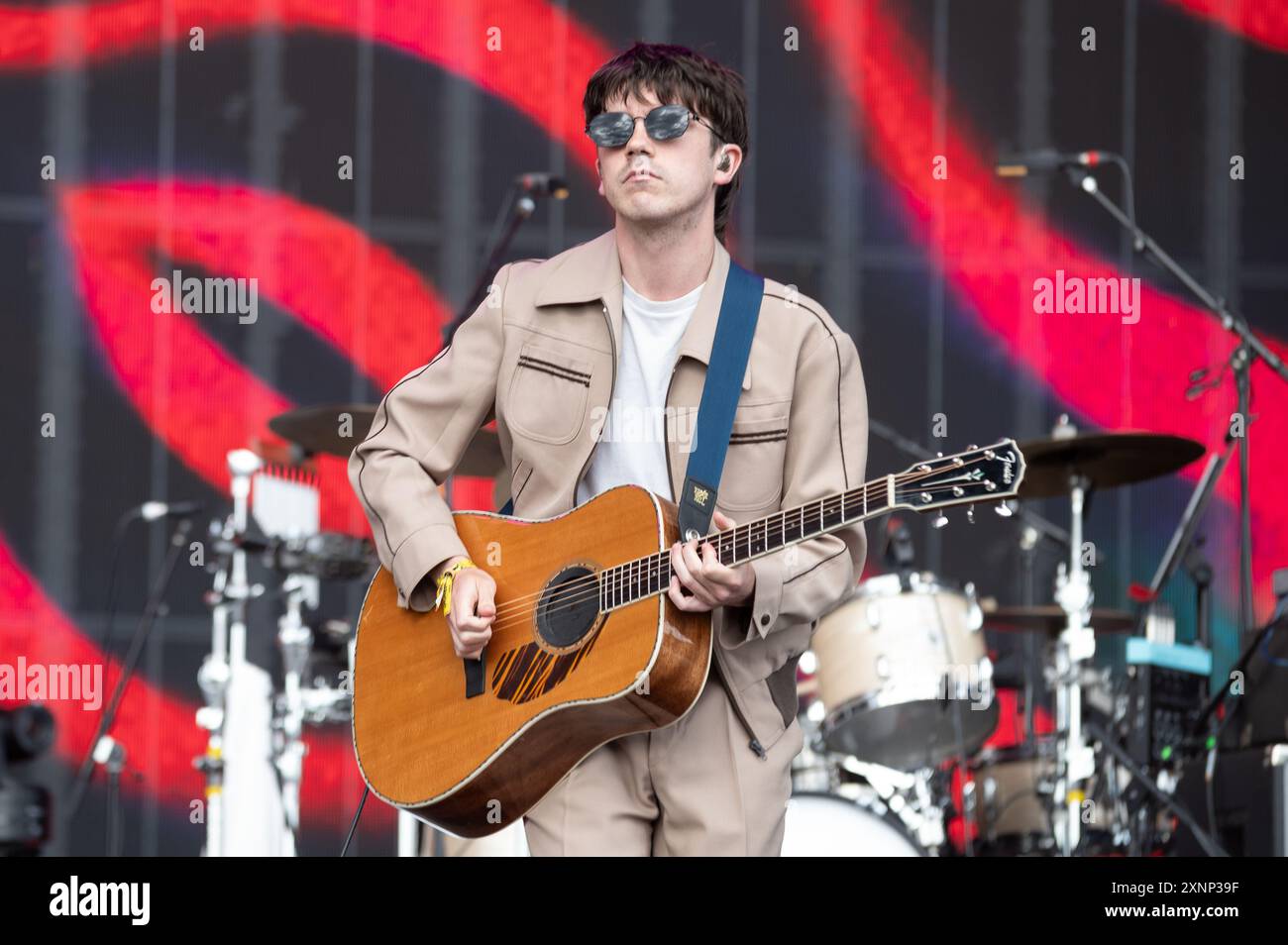 Declan MCKenna performing at TRNSMT 2024 Glasgow Green 12th July 2024 ...