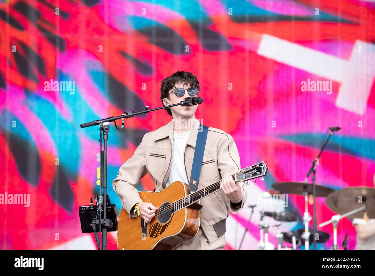 Declan MCKenna performing at TRNSMT 2024 Glasgow Green 12th July 2024 ...