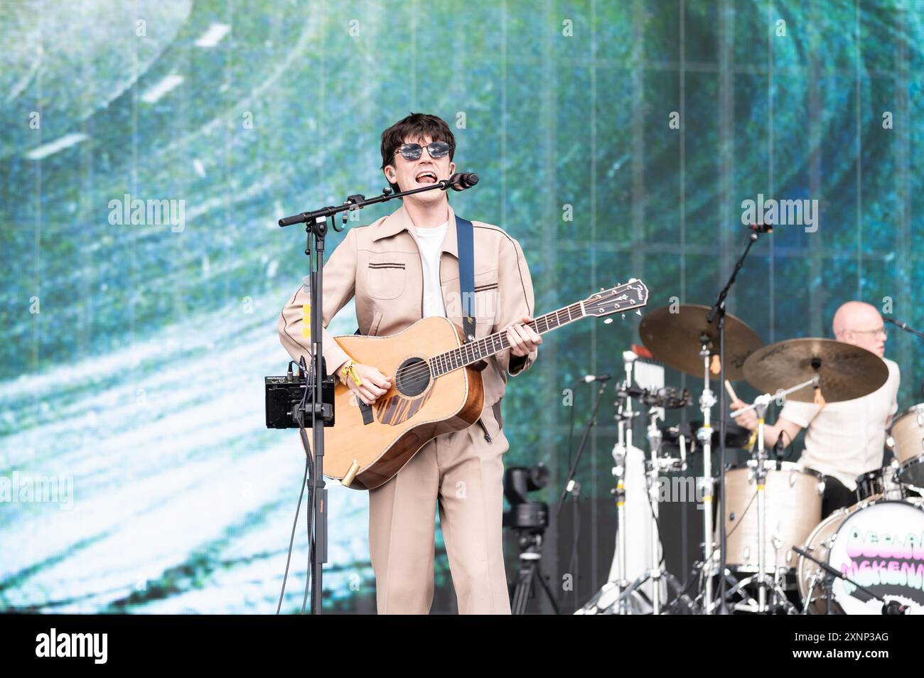 Declan MCKenna performing at TRNSMT 2024 Glasgow Green 12th July 2024 ...