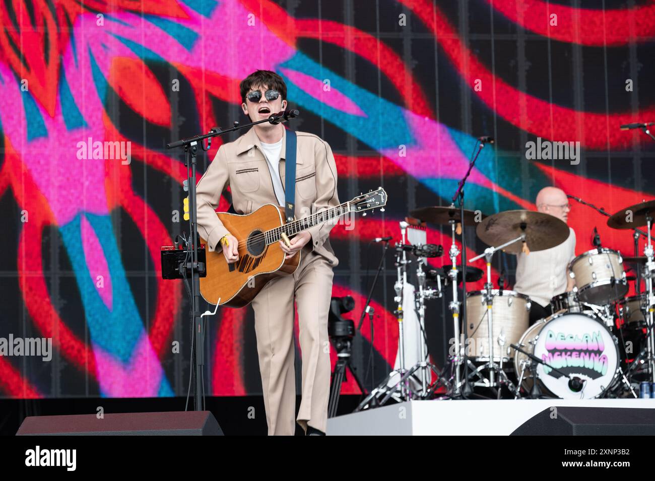 Declan MCKenna performing at TRNSMT 2024 Glasgow Green 12th July 2024 ...