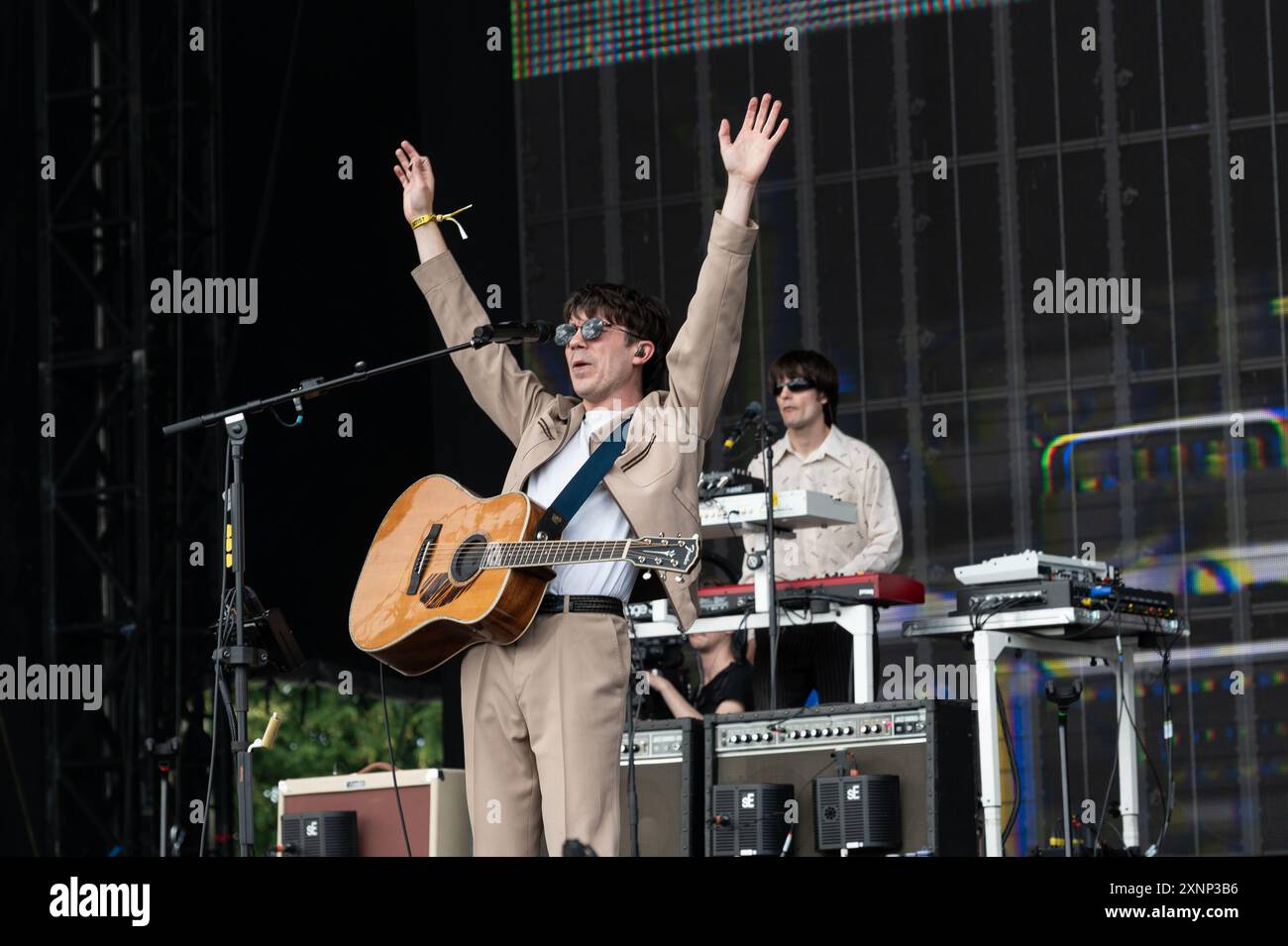 Declan MCKenna performing at TRNSMT 2024 Glasgow Green 12th July 2024 ...