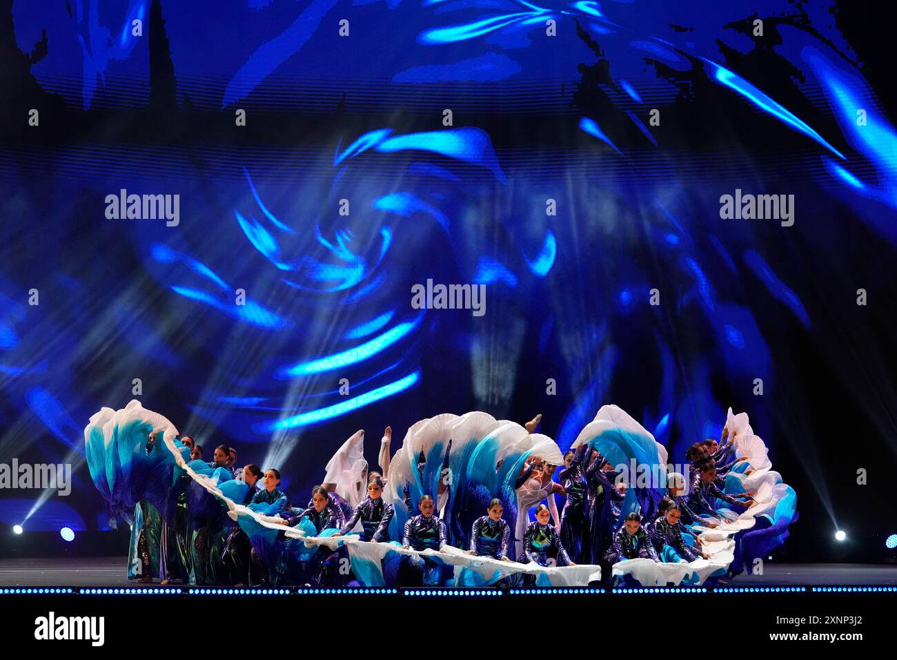 Members of the international female Lebanese dance troupe Mayyas, who ...