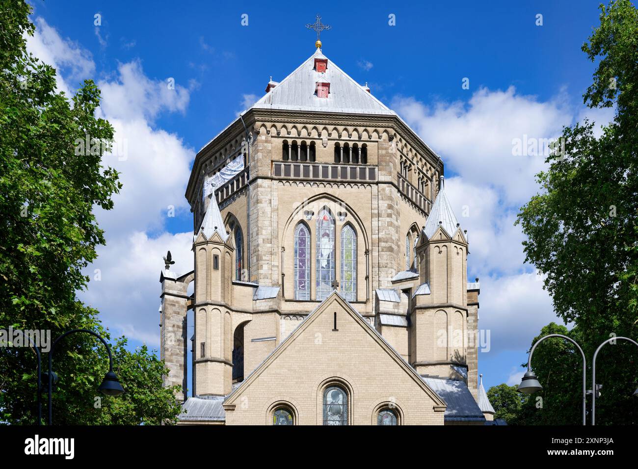 Decagon of the Basilica of St. Gereon one of the oldest churches in ...