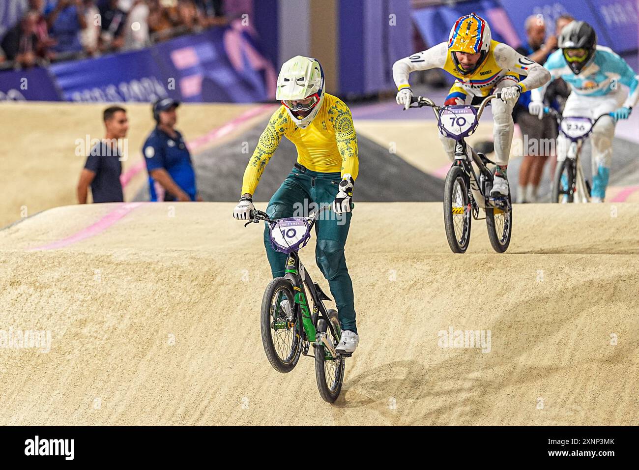 Paris, France. 01st Aug, 2024. PARIS, FRANCE - AUGUST 1: Izaac Kennedy ...