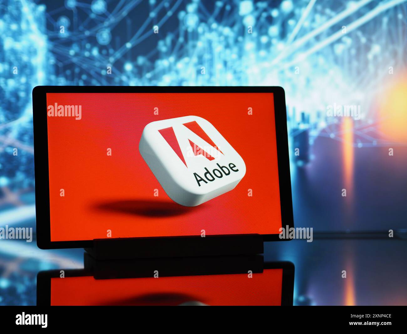 Adobe logo editorial illustration hi-res stock photography and images ...