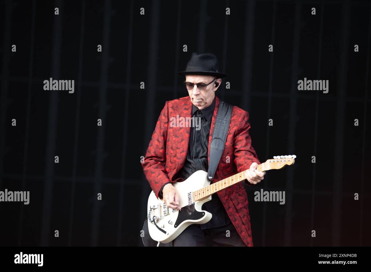 Steve Marker of Garbage performing at TRNSMT 2024 Glasgow Green 12th ...