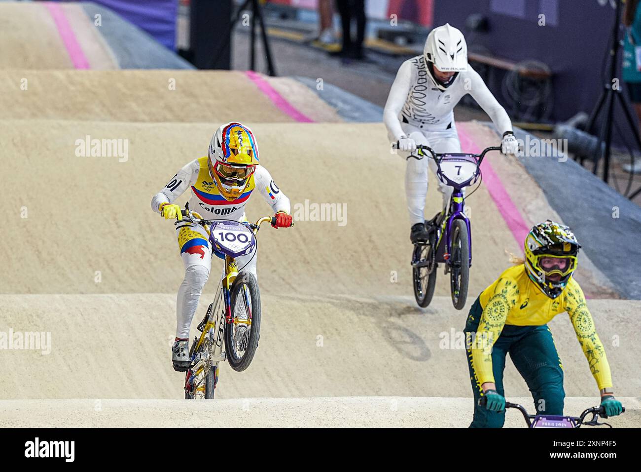 Paris, France. 01st Aug, 2024. PARIS, FRANCE - AUGUST 1: Mariana Pajon ...