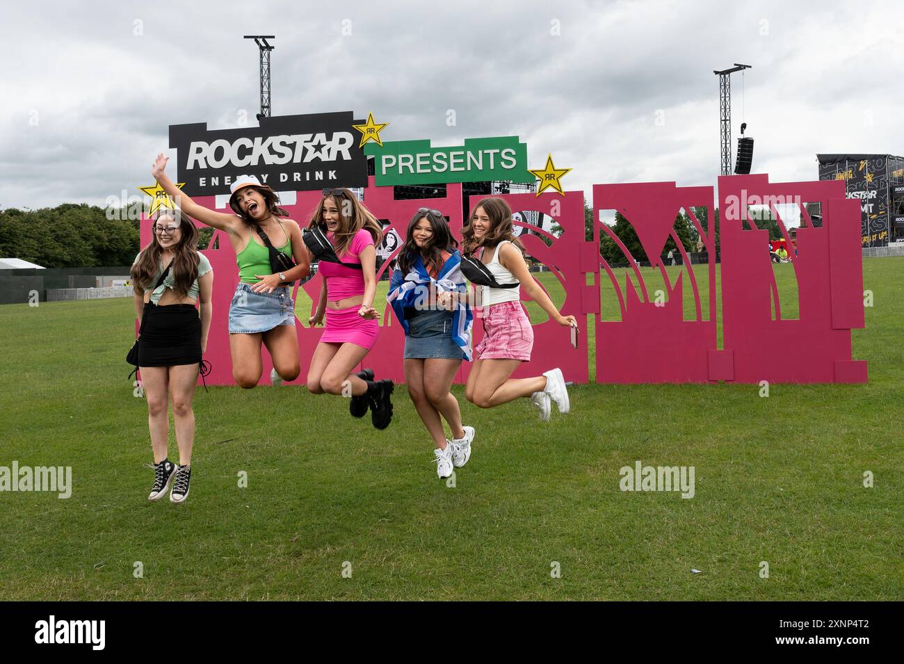 Crowd Photos at TRNSMT 2024 Glasgow Green 13th July 2024 Stock Photo ...