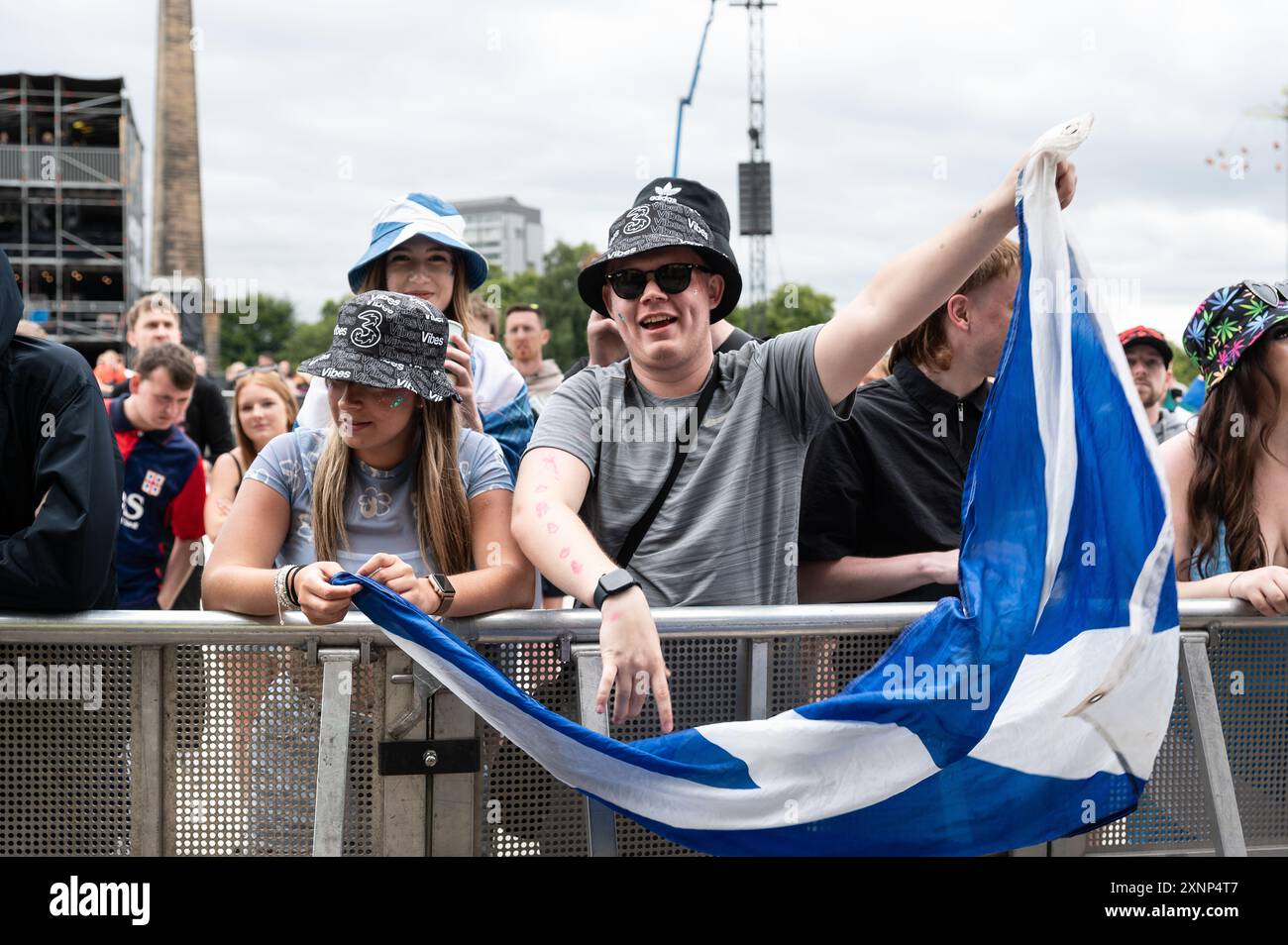 Crowd Photos at TRNSMT 2024 Glasgow Green 13th July 2024 Stock Photo ...