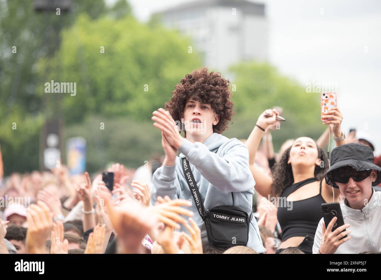 Crowd Photography at TRNSMT 2024 Glasgow Green 13th July 2024 Stock ...