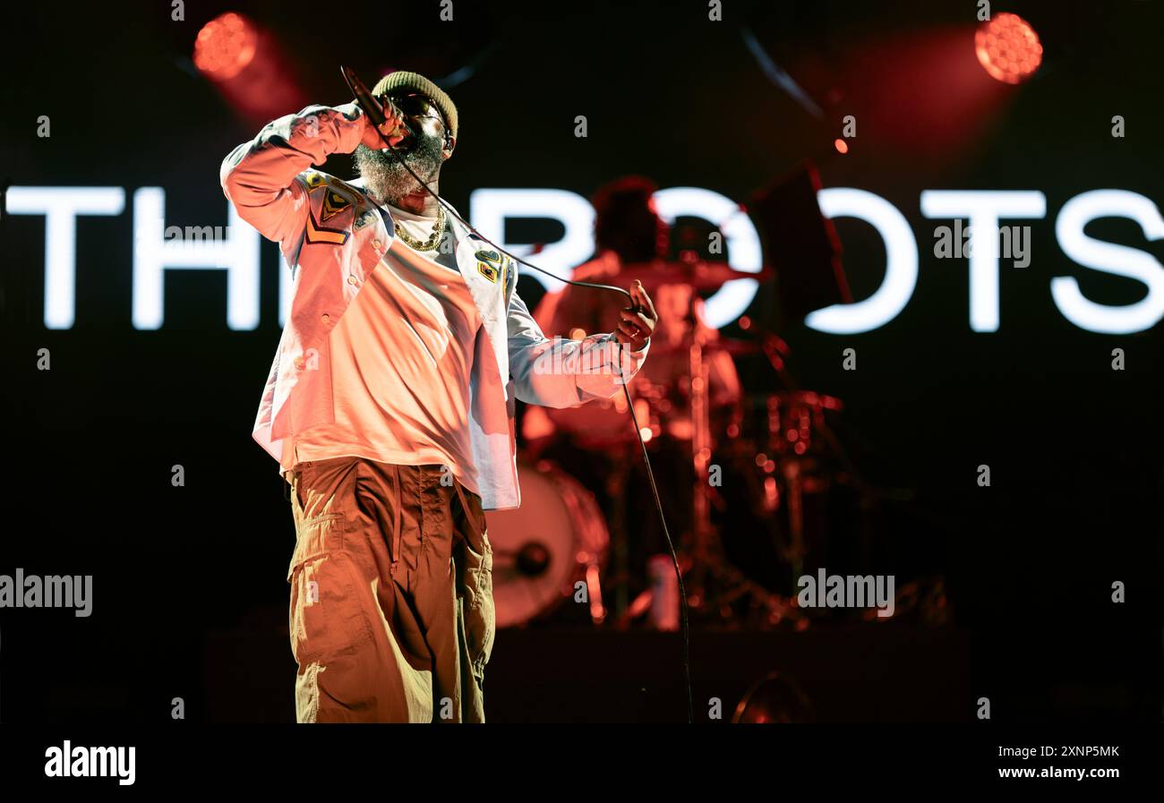 London, UK. August 1st, 2024. The Roots performing Live at the South ...