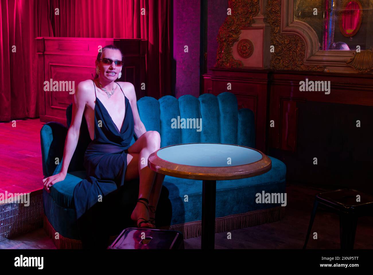 Paris, France. 1st Aug, 2024. Loa Mercury, Lola Dragoness Von Flame, Maud'Amour and Clara ...