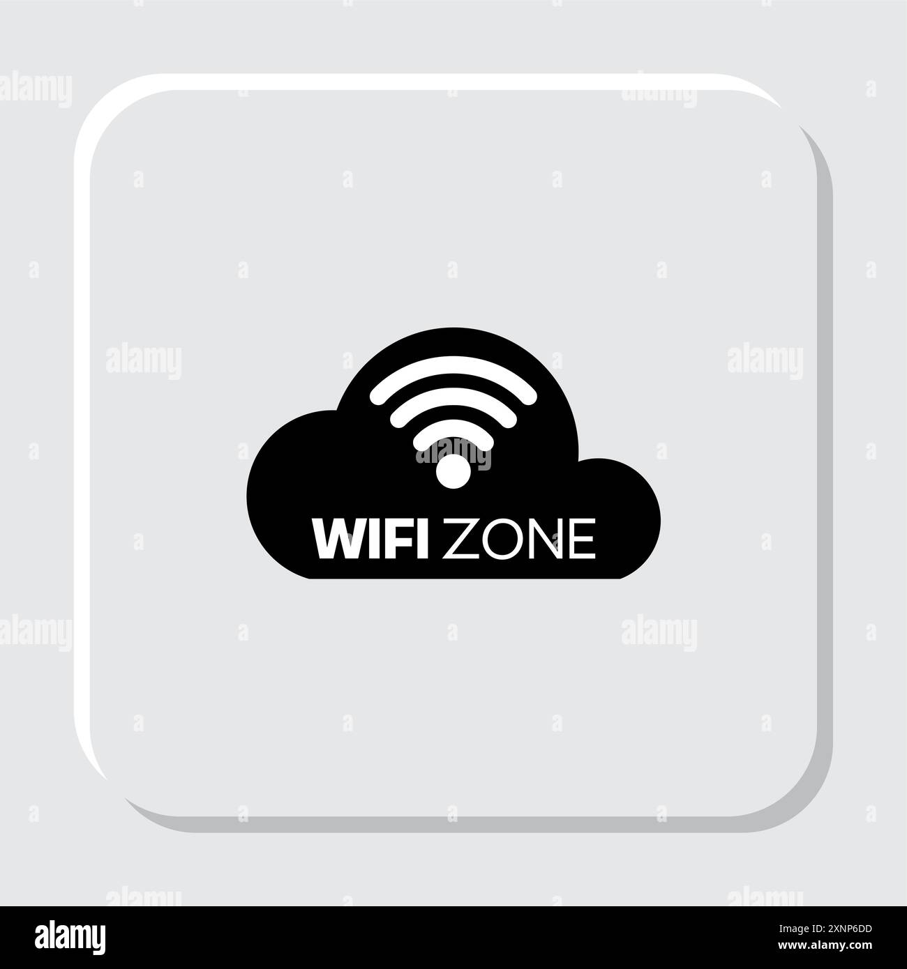 Wi-fi zone icon Connection symbol Vector Stock Vector Image & Art - Alamy