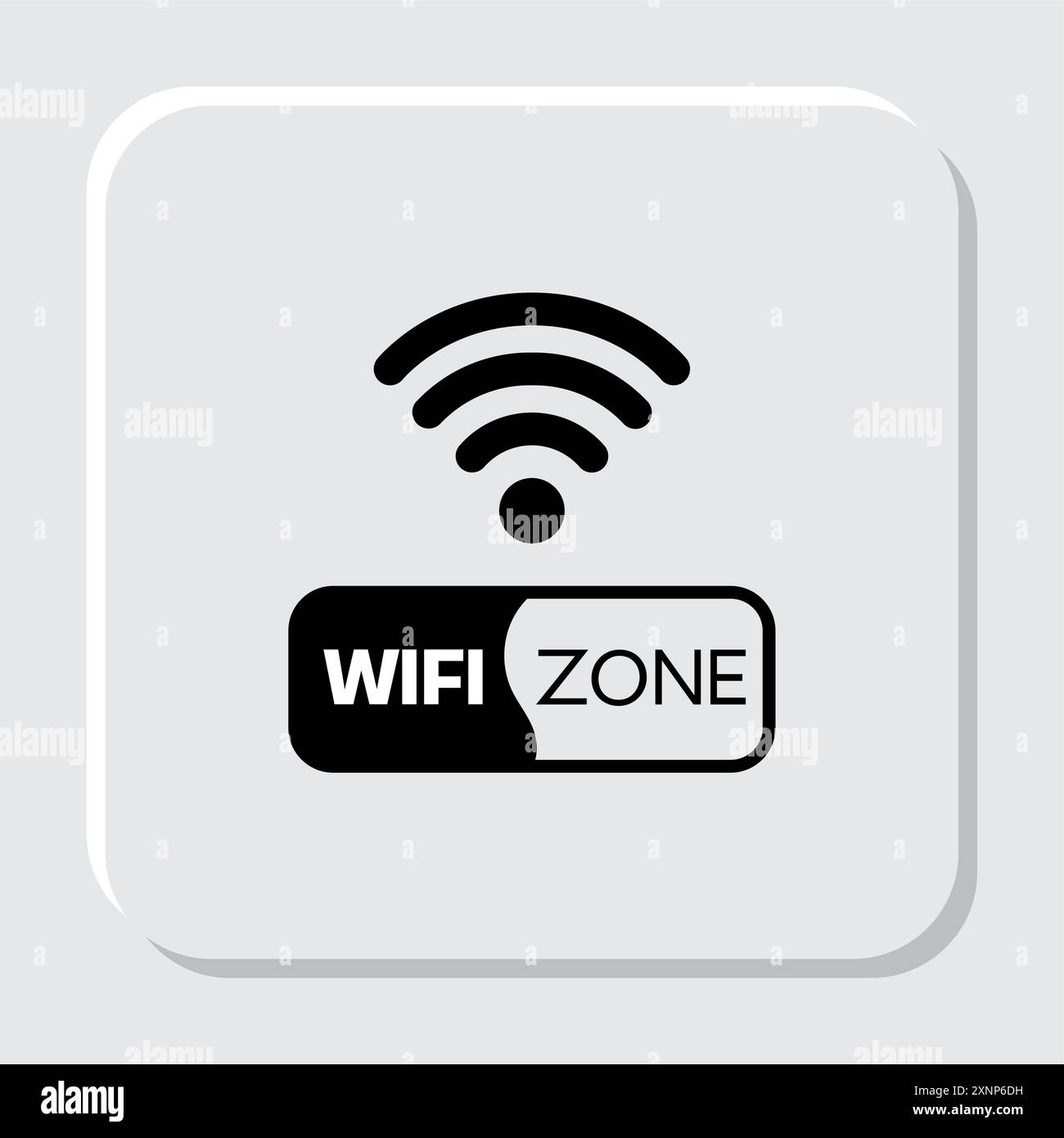 Wi-fi zone icon Connection symbol Vector Stock Vector Image & Art - Alamy