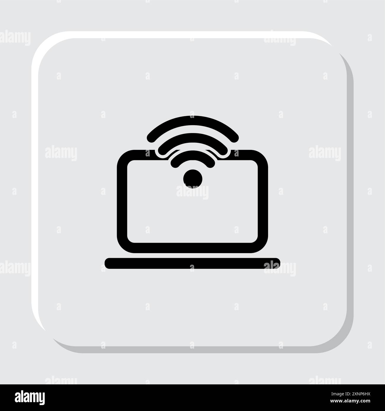 Wi-fi zone icon Connection symbol Vector Stock Vector Image & Art - Alamy