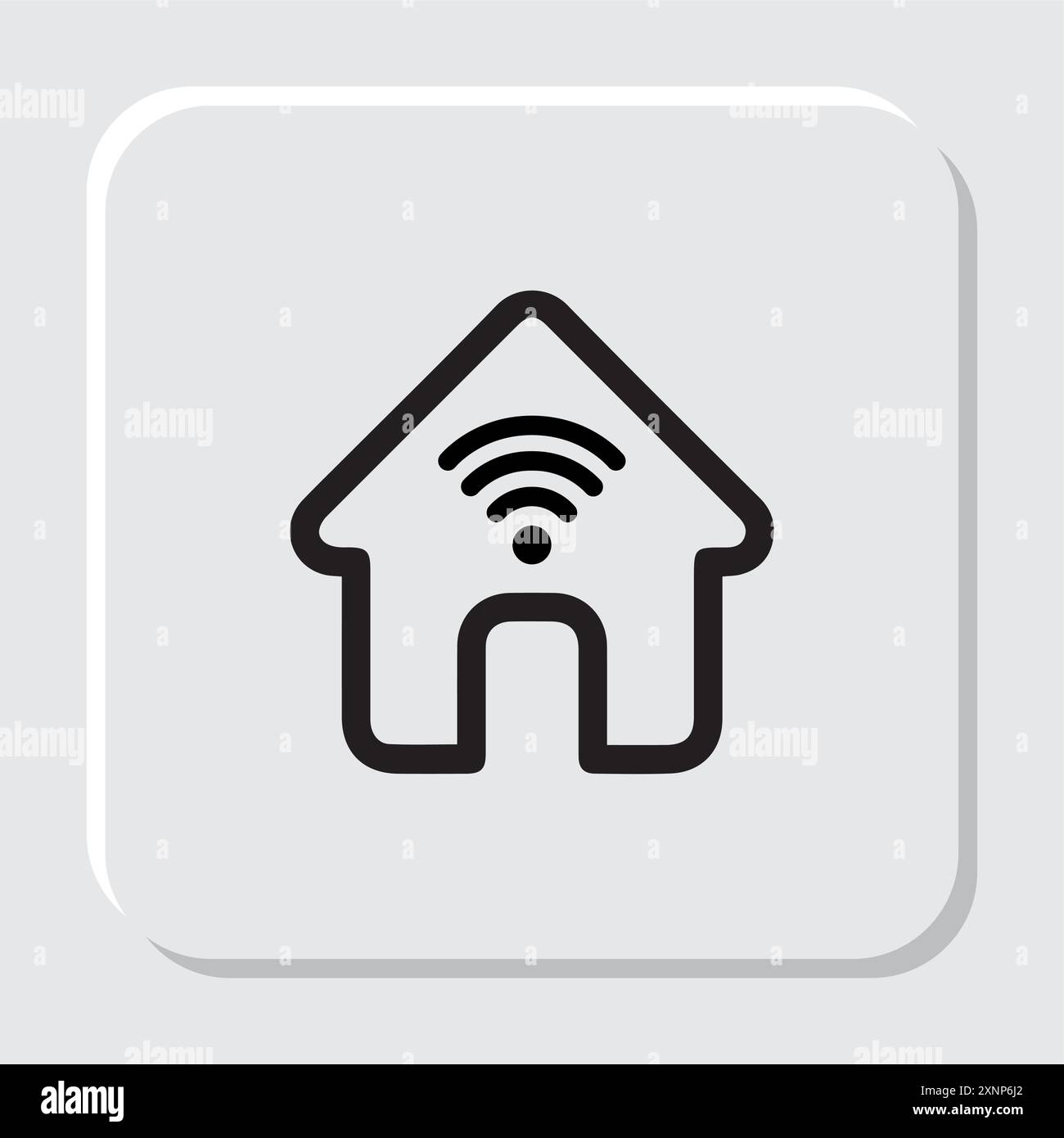 Wi-fi zone icon Connection symbol Vector Stock Vector Image & Art - Alamy