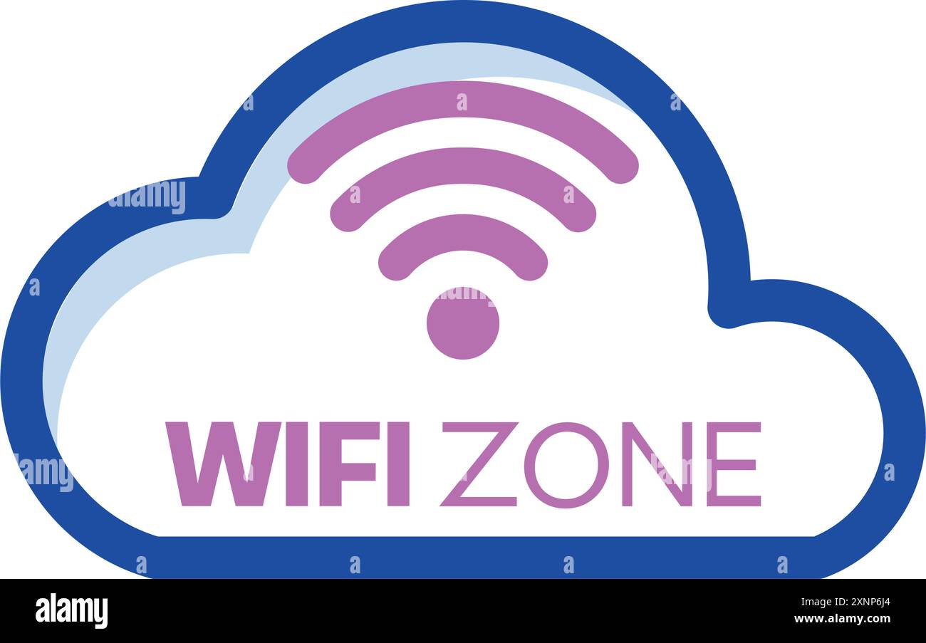 Wi-fi zone icon Connection symbol Vector Stock Vector Image & Art - Alamy