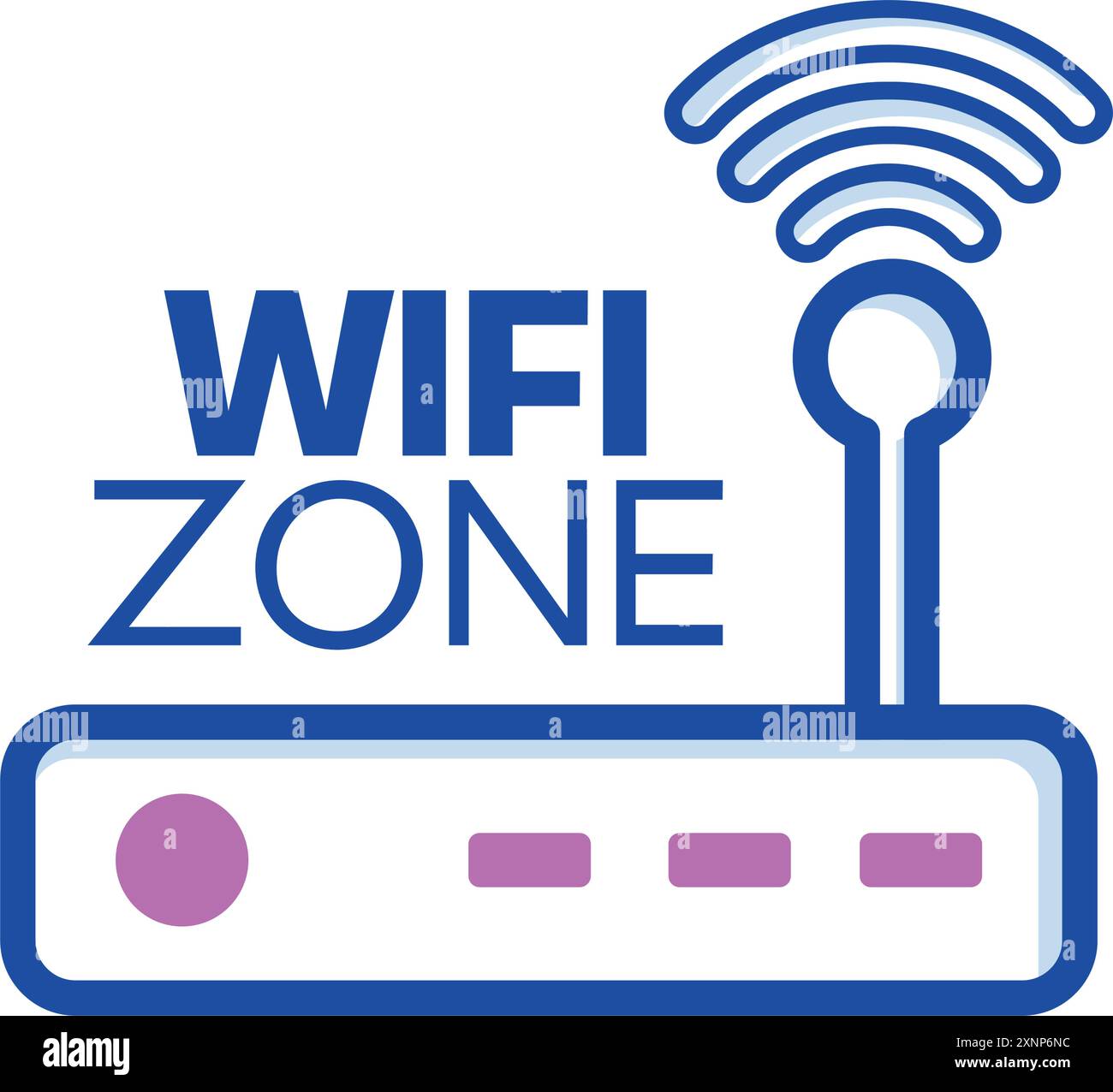 Wi-fi zone icon Connection symbol Vector Stock Vector Image & Art - Alamy