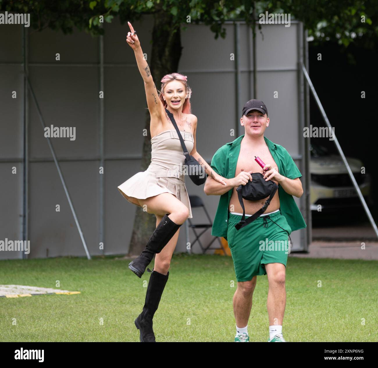 Gates Opening Day 3 at TRNSMT 2024 Glasgow Green 14th July 2024 Stock ...