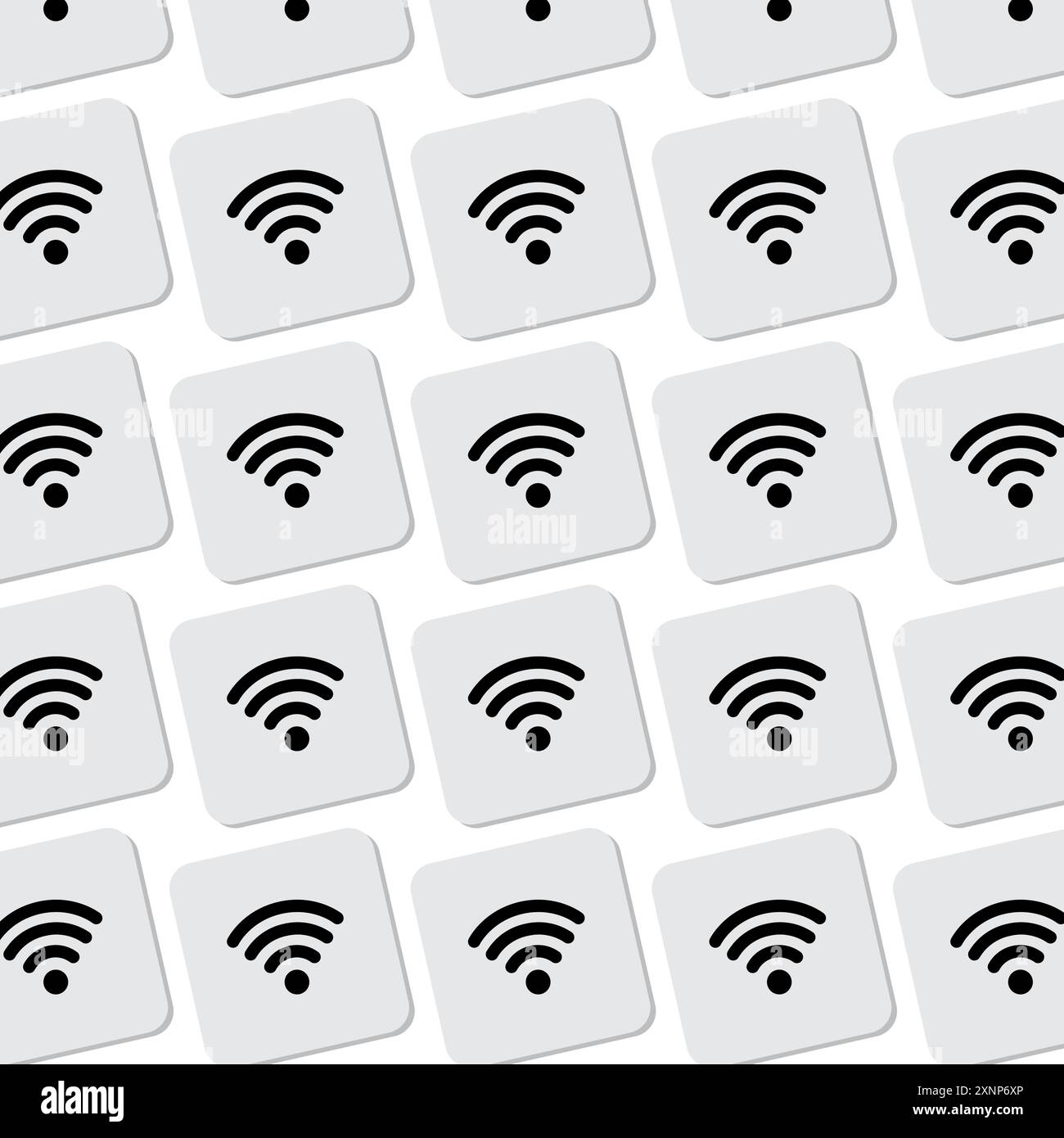Wi-fi zone icon pattern background Vector Stock Vector Image & Art - Alamy