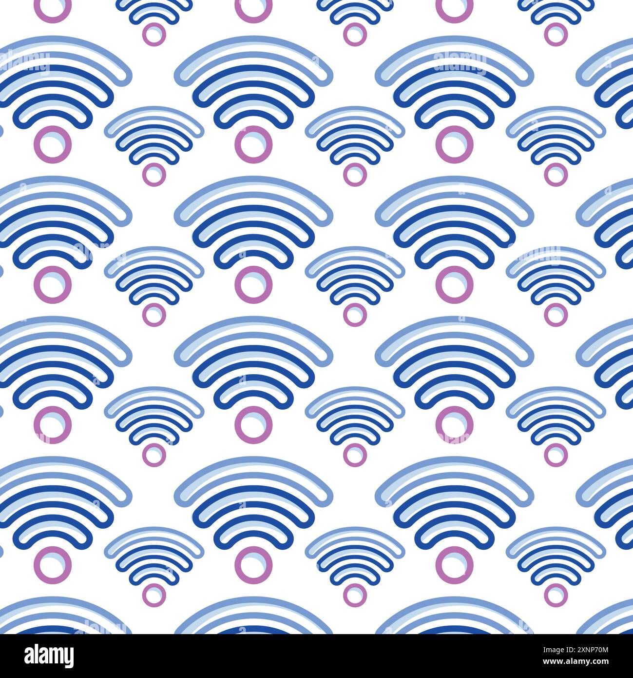 Wi-fi zone icon pattern background Vector Stock Vector Image & Art - Alamy