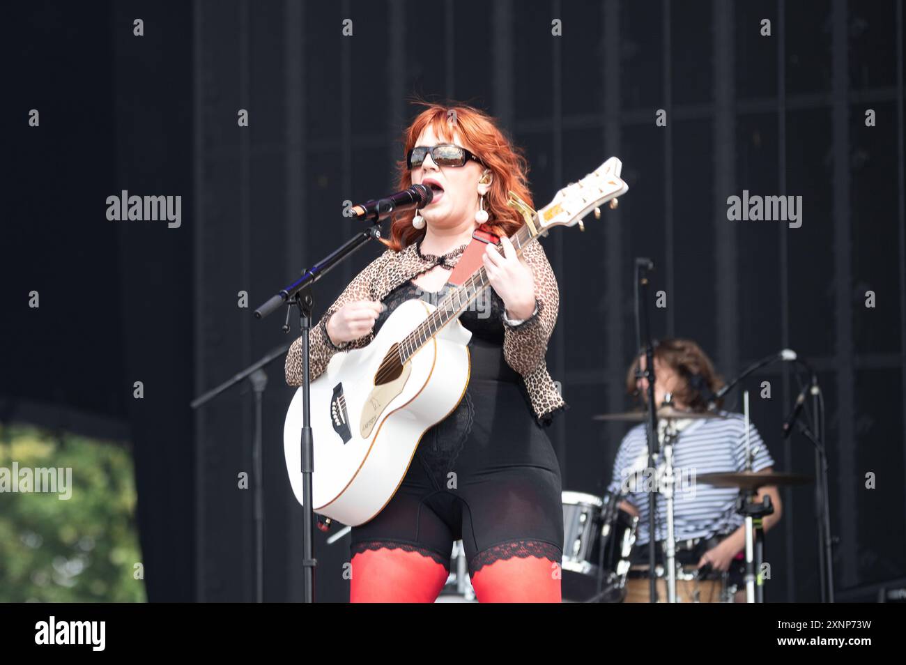 CMAT performing at TRNSMT 2024 Glasgow Green 14th July 2024 Stock Photo ...