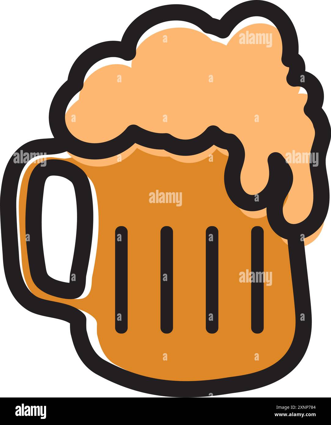 Isolated beer can silhouette Stock Vector Images - Alamy