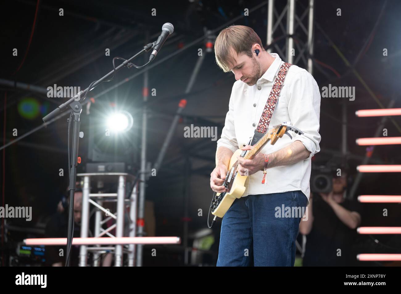 Kingfishr performing at TRNSMT 2024 Glasgow Green 14th July 2024 Stock ...